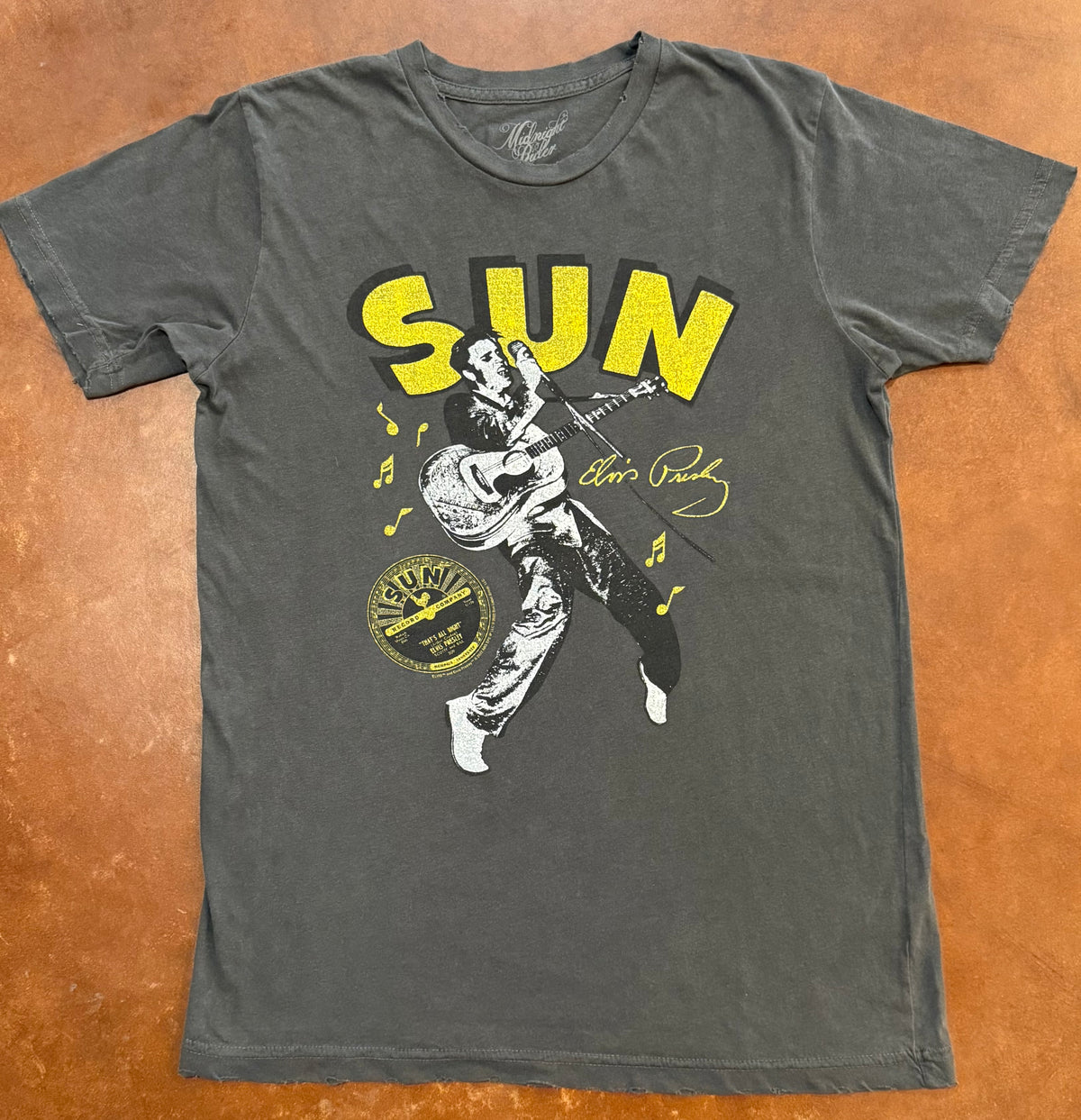 Sun Records Elvis Tee — Midnight Rider